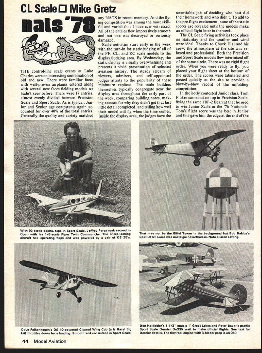 NATS '78: CL Scale | Model Aviation Library
