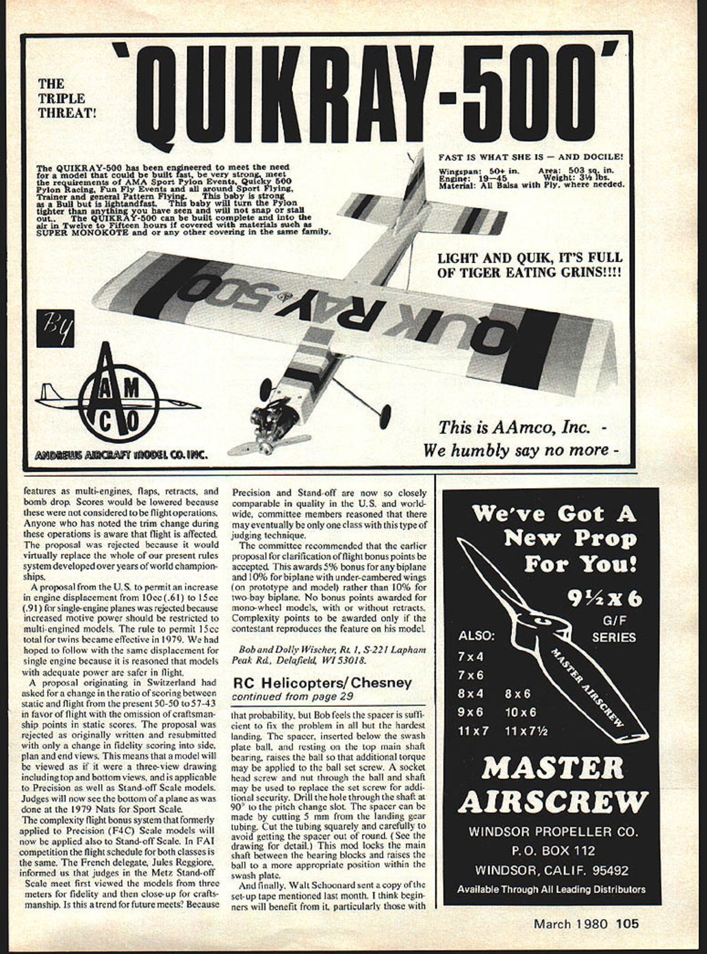 Radio Control: Helicopters | Model Aviation Library