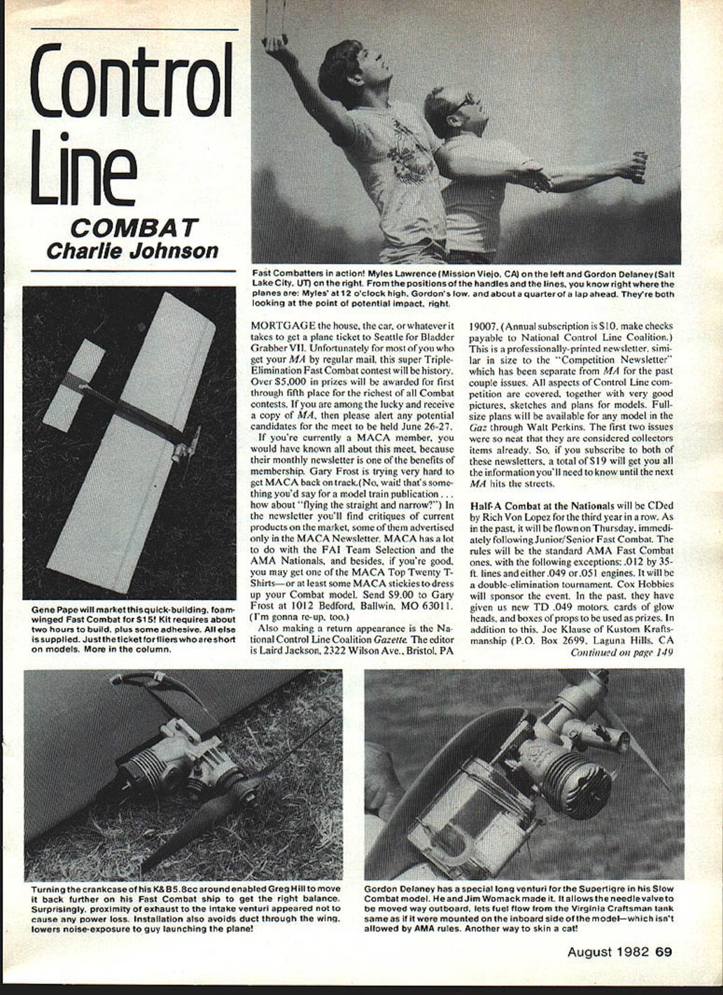 Control Line: Combat | Model Aviation Library