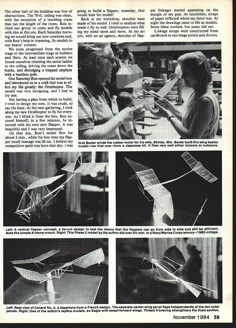 The Fascinating World of Ornithopters | Model Aviation Library