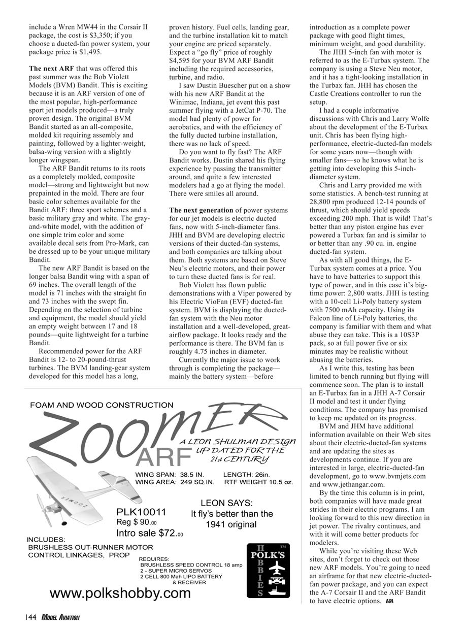 Radio Control Jets - 2006/12 | Model Aviation Library