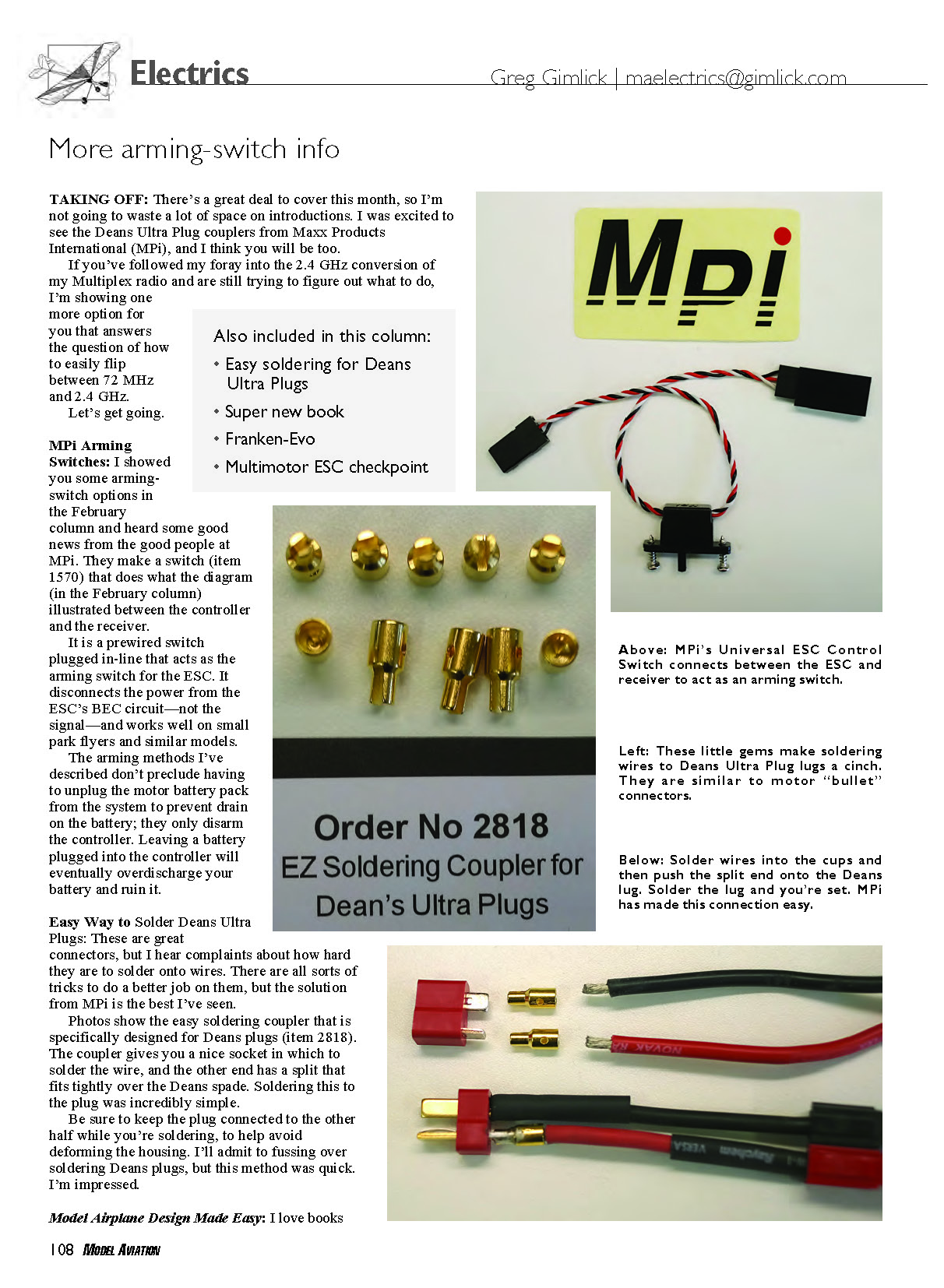 Electrics - 2009/06 | Model Aviation Library