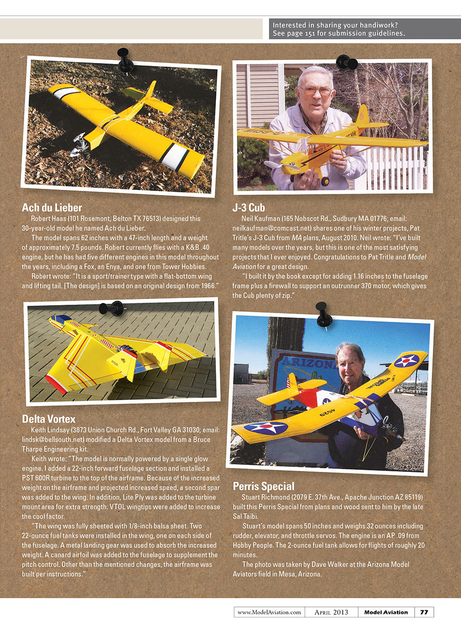 Focal Point-2013/04 | Model Aviation Library
