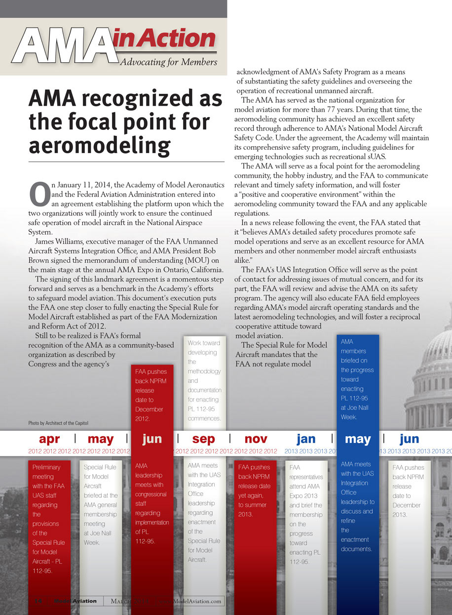 AMA in Action 2014/03 | Model Aviation Library