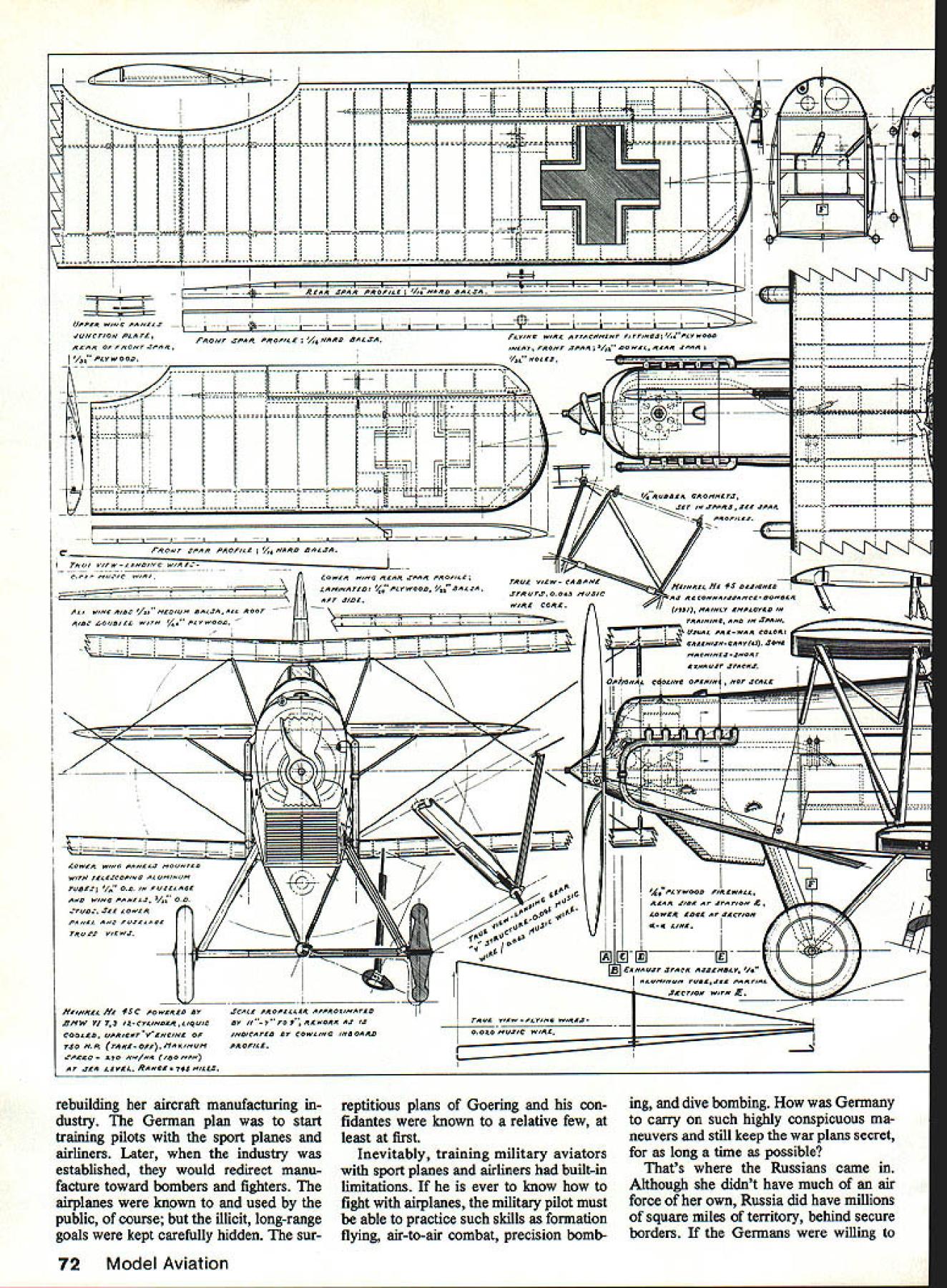 Heinkel He 45 | Model Aviation Library