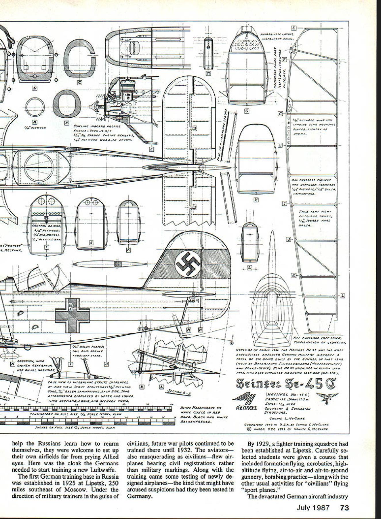 Heinkel He 45 | Model Aviation Library