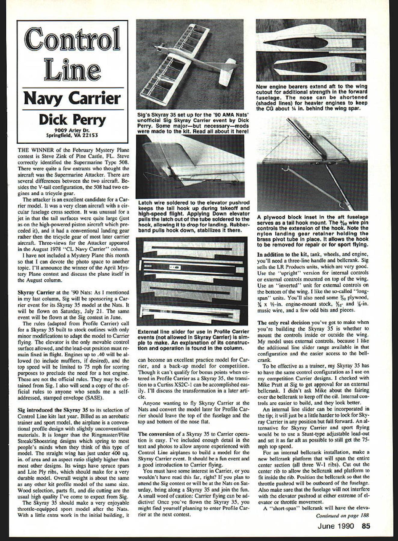 Control Line: Navy Carrier | Model Aviation Library