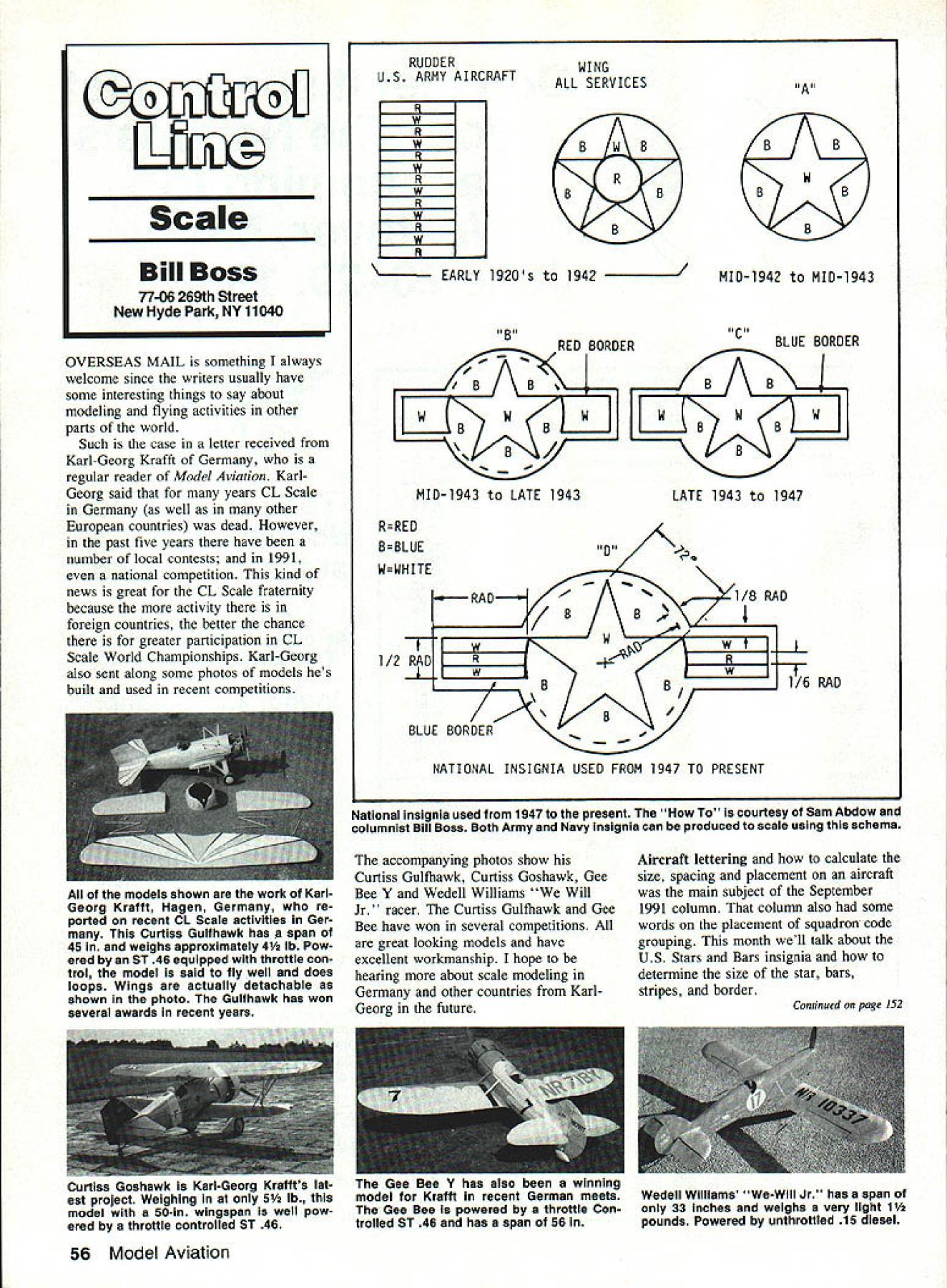 Control Line: Scale | Model Aviation Library