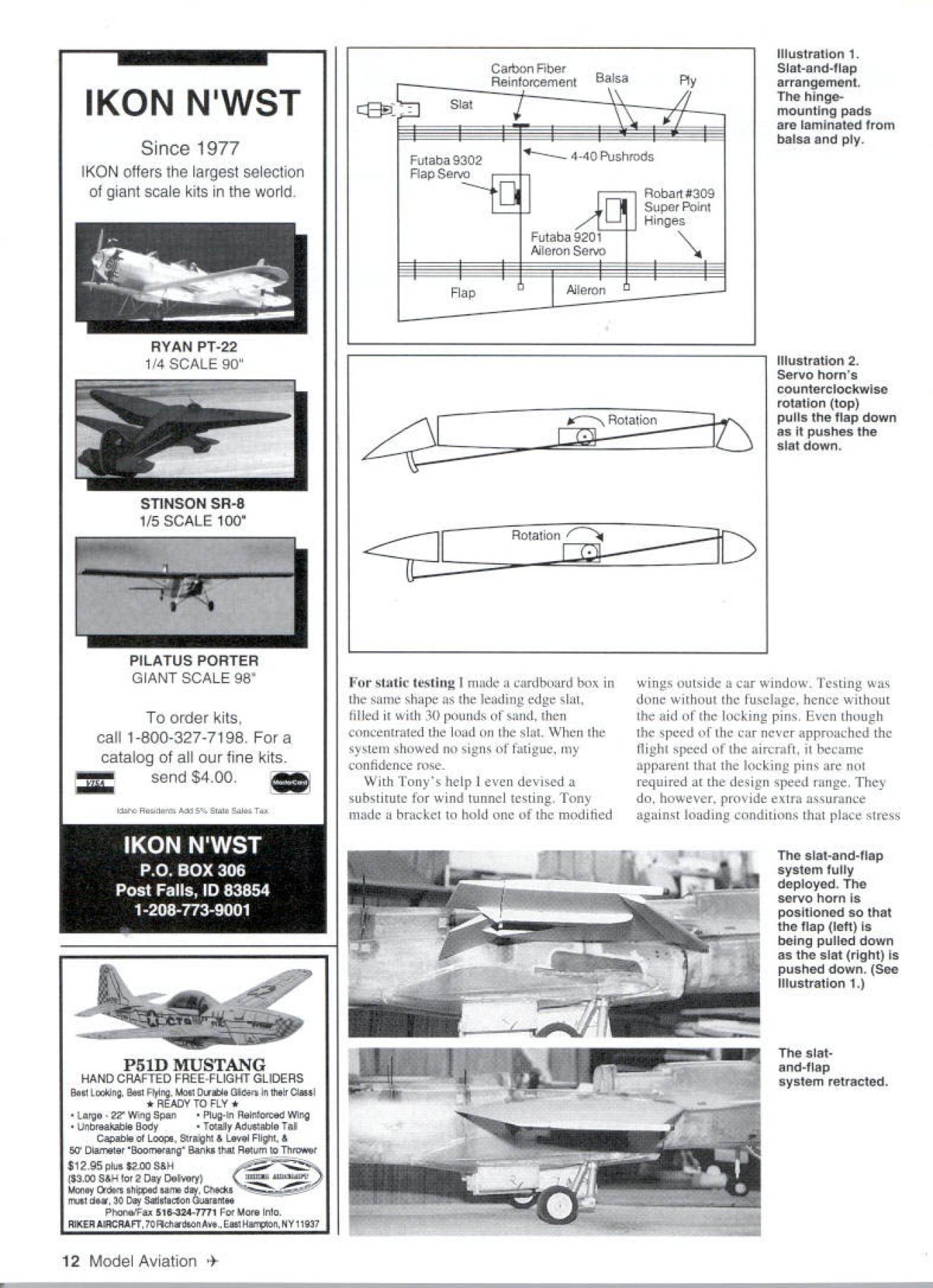 Variable-Camber Wings | Model Aviation Library