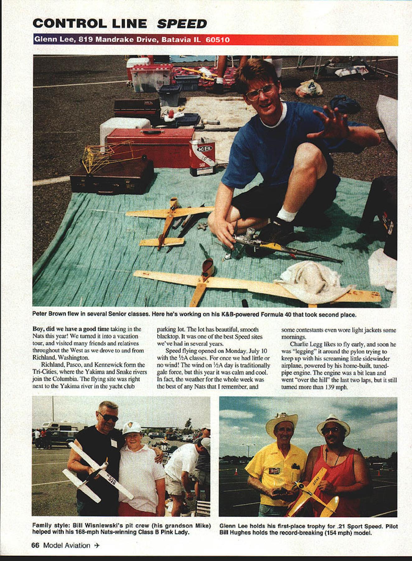 Control Line: Speed | Model Aviation Library