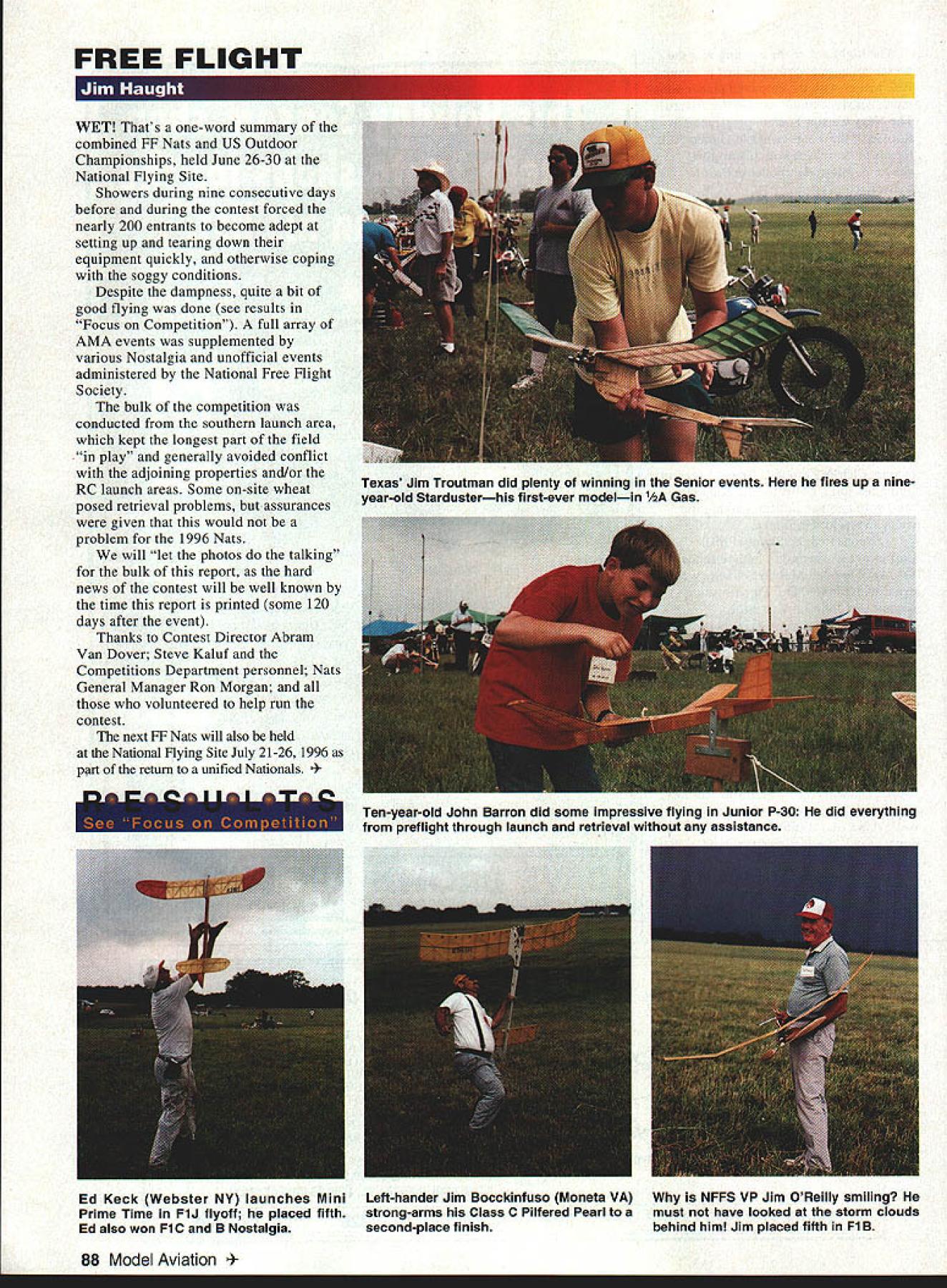 Free Flight | Model Aviation Library