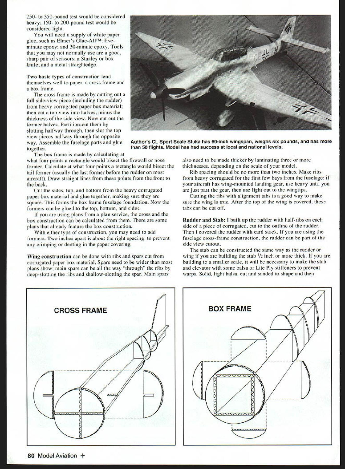 Scale Scratch-Building From Paper | Model Aviation Library