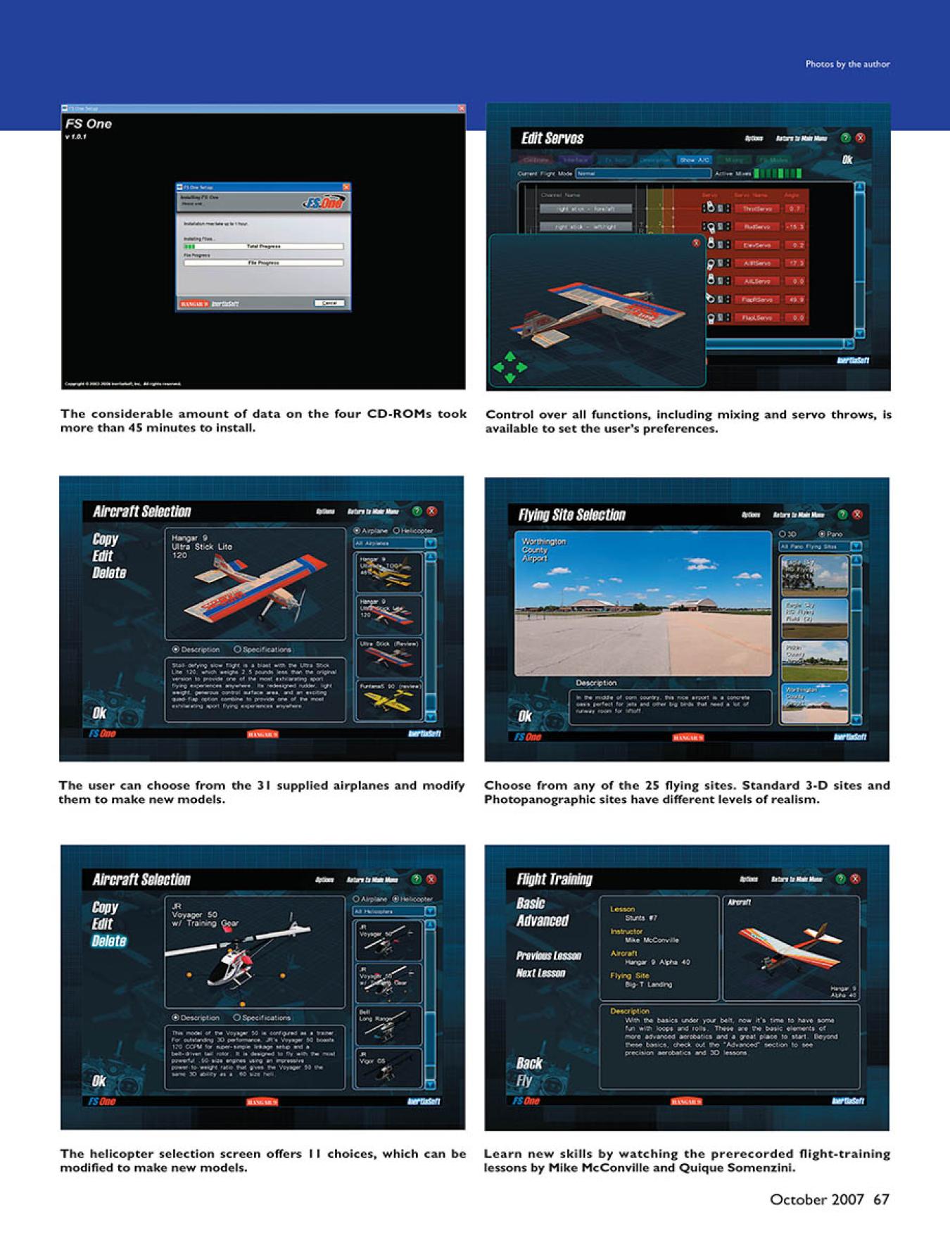 Power Switch: FS One Flight Simulator - 2007/10 | Model Aviation Library