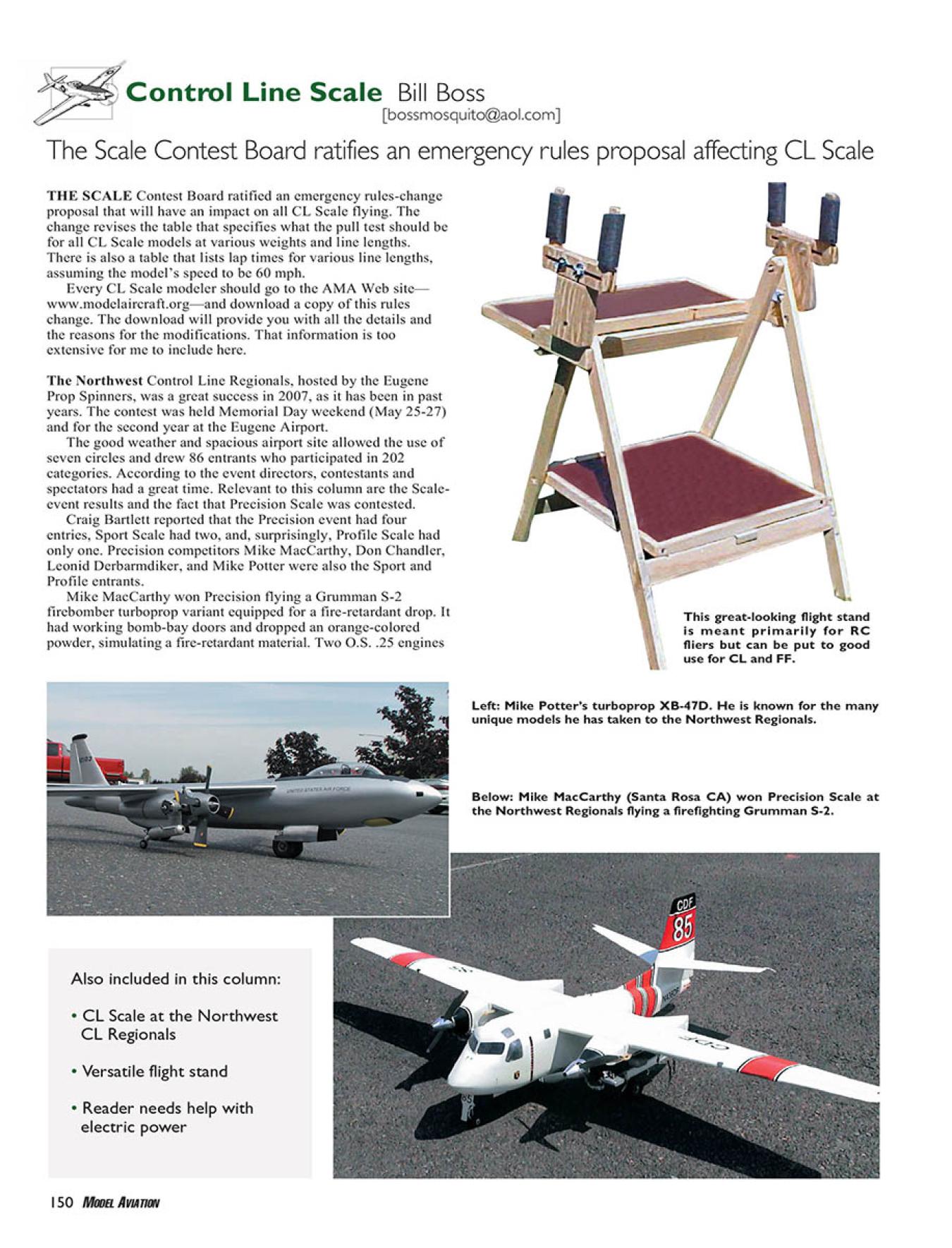 Control Line Scale - 2007/10 | Model Aviation Library